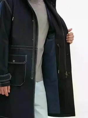 Desigual Denim-panel Hooded Parka