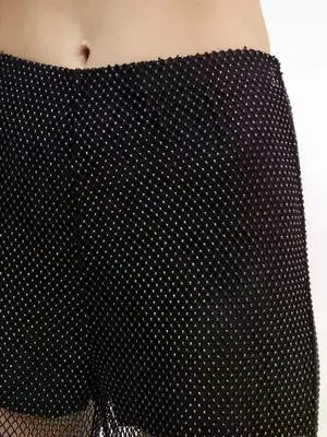 CUSTOMMADE Petra Beaded Mesh Trousers