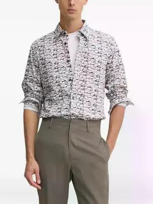 JOOP! Car-print Shirt - Black