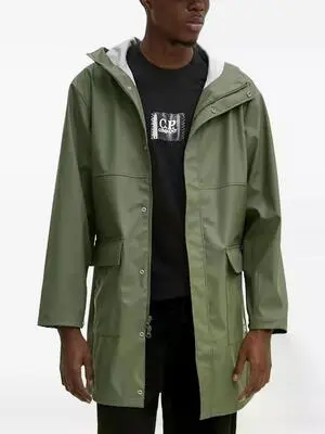 Herschel Supply Co. Hooded Raincoat With Flap-pockets