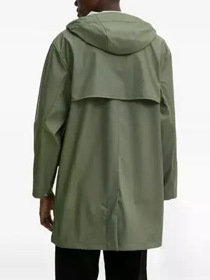 Herschel Supply Co. Hooded Raincoat With Flap-pockets