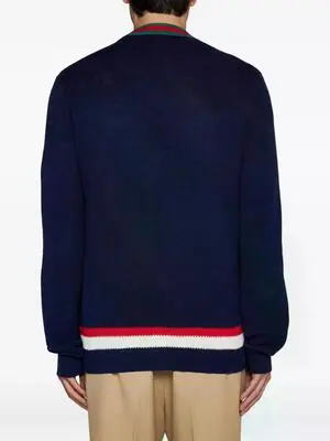 Gucci Web-stripe Button-up Cardigan