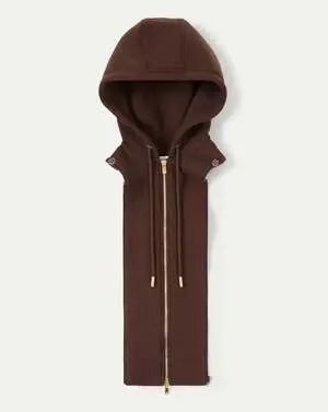 Veronica Beard Oversized Hoodie Dickey - Espresso