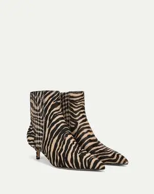 Veronica Beard Lisa Kitten-heel Ankle Boots - Ziger