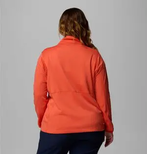 Columbia Essential Hike™ Grid Fleece Half Zip Jacket Plus Size