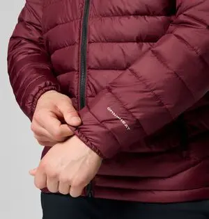 Columbia Padded Jacket - Rich Wine, Black