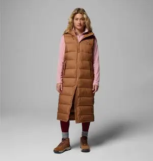 Columbia Pike Lake™ Ii Long Vest - Camel Brown
