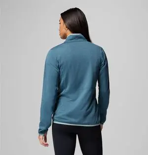 Columbia Essential Hike™ Grid Fleece Full Zip Jacket - Everblue, Crushed Blue