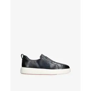 Santoni Clean Icon Victory Leather Low-top Trainers