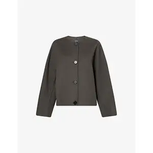 Max Mara Kate Long-sleeve Wool Jacket