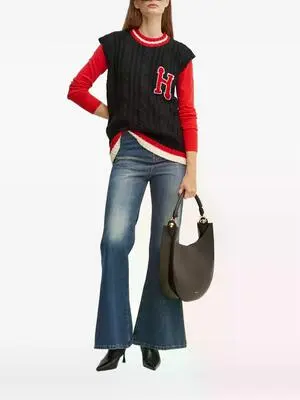 SILVIAN HEACH Cable-knit Sweater Vest