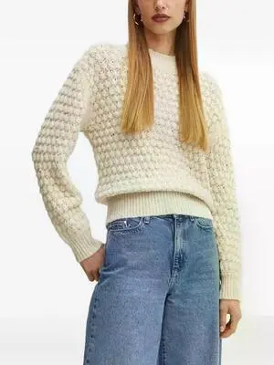 SILVIAN HEACH Textured Crew-neck Sweater