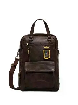 AERONAUTICA MILITARE Backpack - Brown