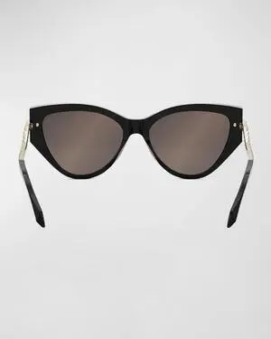 BVLGARI Serpenti Cat-eye Sunglasses - Black