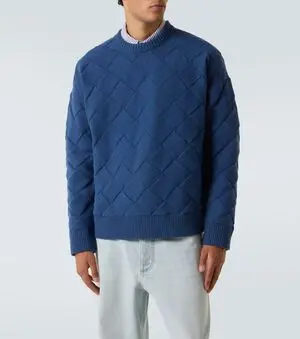 Bottega Veneta Intreccio Wool-blend Sweater