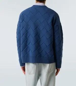 Bottega Veneta Intreccio Wool-blend Sweater