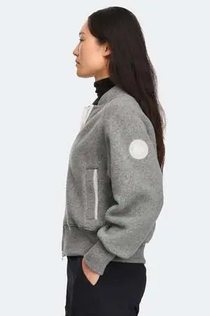 Canada Goose Sierra Fleece Bomber Jacket - Greige