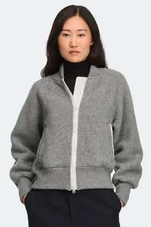 Canada Goose Sierra Fleece Bomber Jacket - Greige