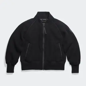 Canada Goose Sierra Fleece Bomber Jacket - Black
