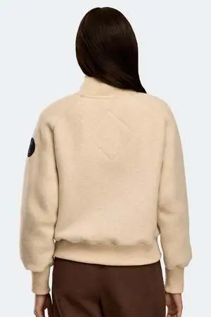 Canada Goose Sierra Fleece Bomber Jacket - Light Tan