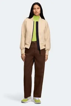 Canada Goose Sierra Fleece Bomber Jacket - Light Tan