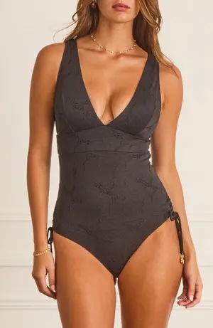 AQUA BLU AUSTRALIA Dd/e Cup One Piece Swimsuit - Black