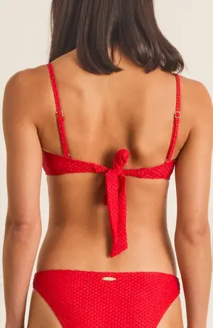 AQUA BLU AUSTRALIA Mia Bandeau Bikini Top