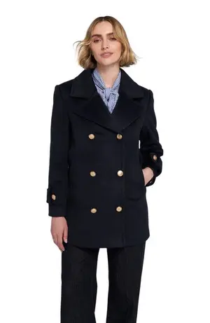 ELLE COLLECTION Melton Pea Coat