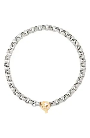 ALLSAINTS Rolo Toggle Link Necklace