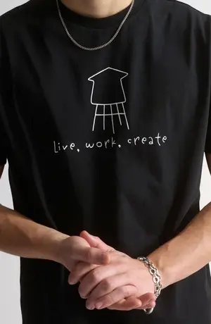 Brooklyn Industries Water Tower Graphic T-shirt