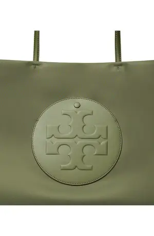 Tory Burch Ella Recycled Nylon Tote - Olive Green