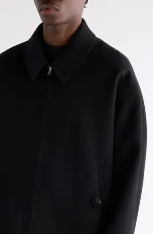Acne Studios Doveo Double Face Wool Flannel Jacket