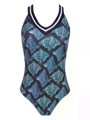LYGIA & NANNY Maillot Bahia Swimsuit - Blue