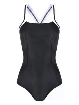LYGIA & NANNY Cross-straps Swimsuit - Black