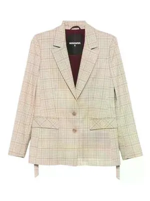 Patrizia Pepe Checked Blazer