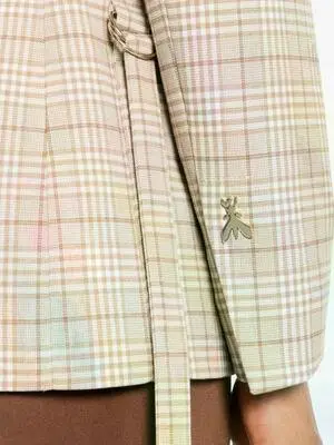 Patrizia Pepe Checked Blazer
