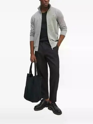 Gant Shield High-neck Zip-up Sweater