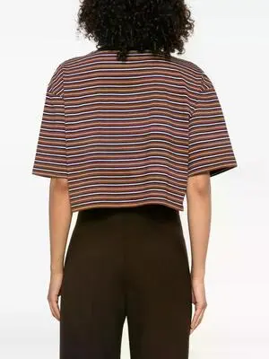 Sandro Striped Organic Cotton T-shirt