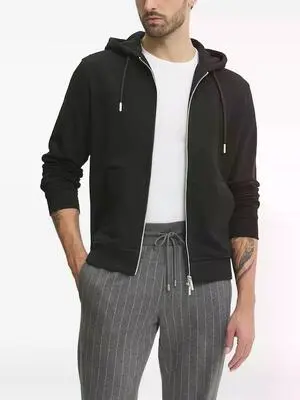 Karl Lagerfeld Logo-embroidered Zip-up Hoodie