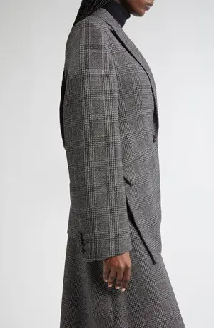 Michael Kors Asymmetric Virgin Wool Blazer