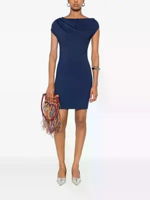 Patrizia Pepe Asymmetrical Mini Dress