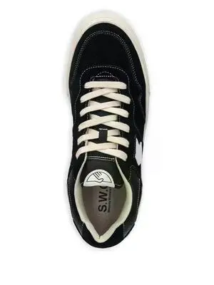 S.W.C STEPNEY WORKERS CLUB Suede Leather Sneakers
