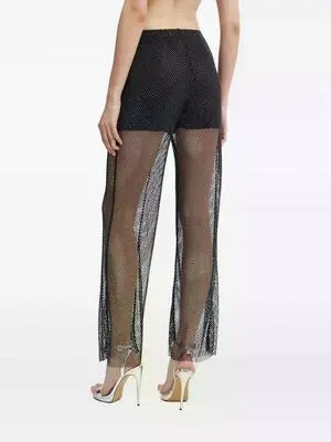 CUSTOMMADE Petra Beaded Mesh Trousers
