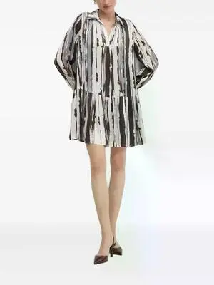 SANDRO FERRONE Abstract-print Mini Dress