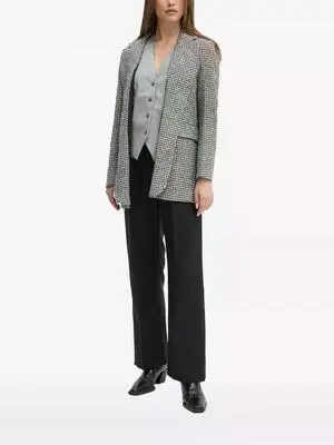 SANDRO FERRONE Houndstooth-pattern Blazer