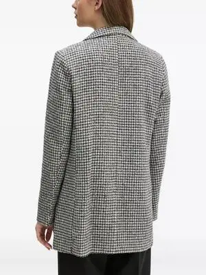 SANDRO FERRONE Houndstooth-pattern Blazer