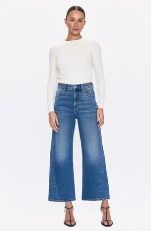 PISTOLA Kyra High Waist Wide Leg Jeans