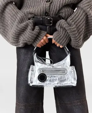 Stella McCartney Dartmoor Crossbody Bag - Silver