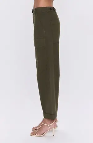 PISTOLA Tori Ankle Utility Wide Leg Pants