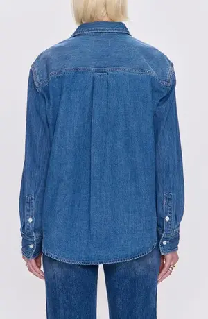 PISTOLA Jamie Denim Button-up Shirt